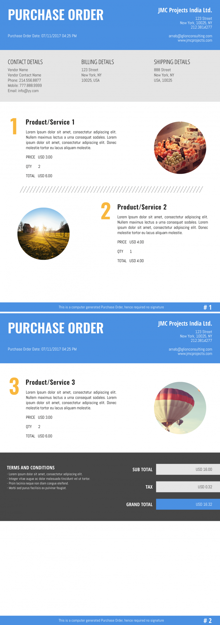 PO-HORSE (Premium) - Zoho CRM Inventory Templates | 200+ Beautiful ...